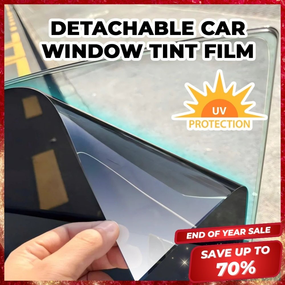 Universal Reduce Infrared Heat & Block UV by 99% Removable Window Tint ...