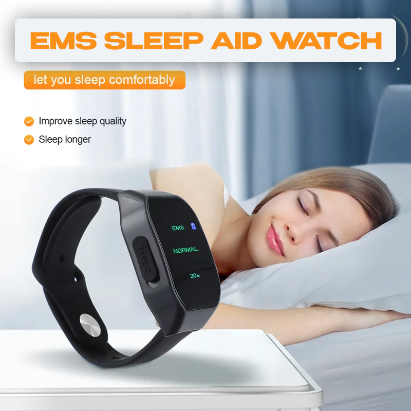 Microcurrent Sleep Aid Improve Sleep, Stress Relief, Fast Asleep Wrist ...